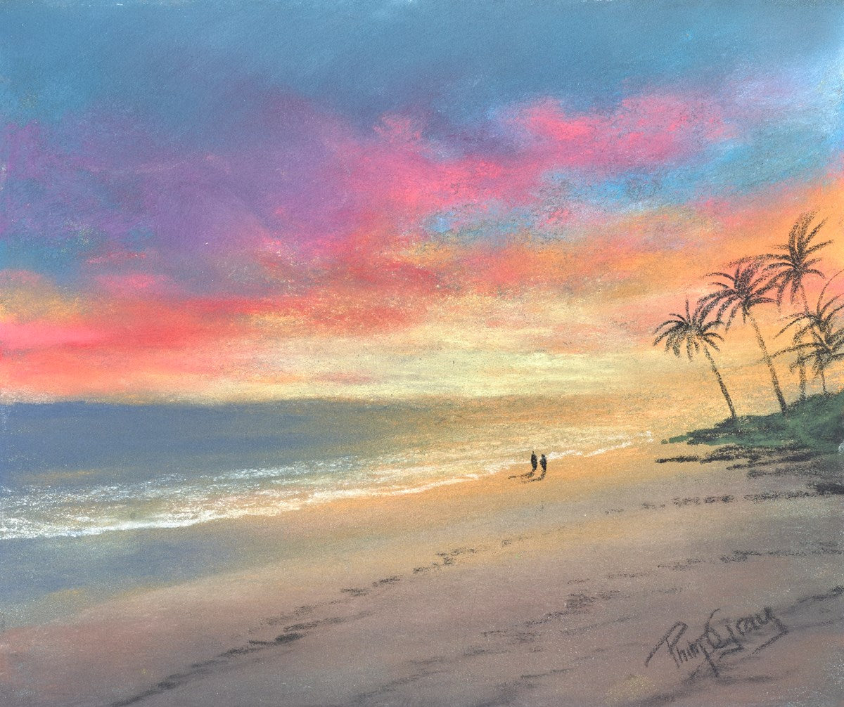 Sunset Stroll II | Philip Gray - Clarendon Fine Art