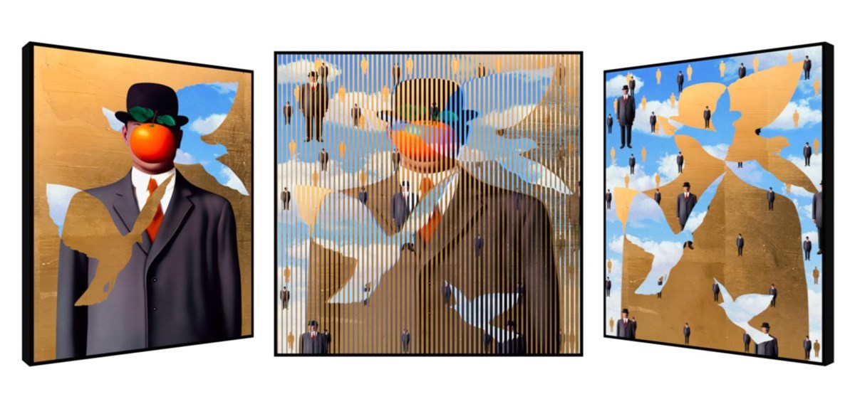Orange Magritte | Patrick Rubinstein – Clarendon Fine Art