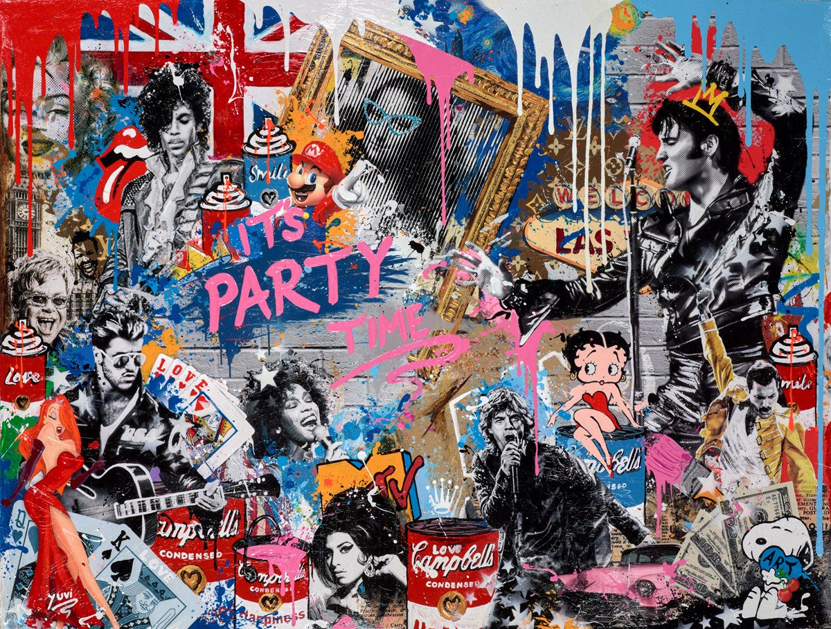 It's Party Time - Icons | Yuvi - Clarendon Fine Art