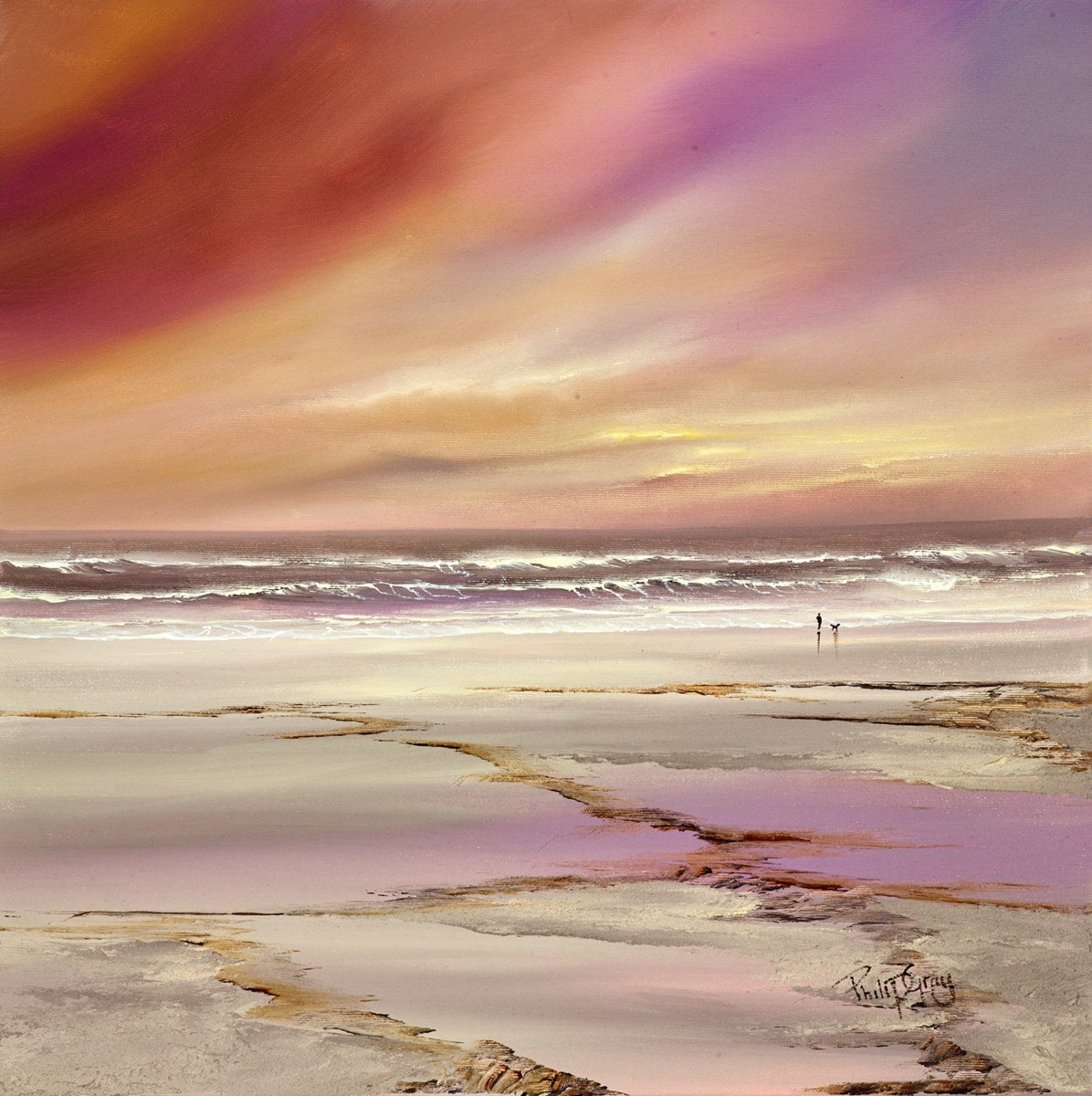 Sunset Shore II | Philip Gray - Clarendon Fine Art