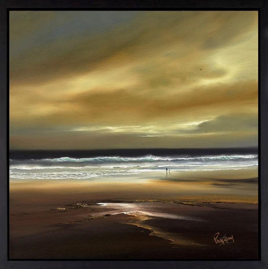 A Walk By The Waves | Philip Gray - Clarendon Fine Art