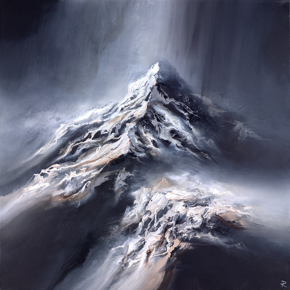 Moonlight Peak | Chris and Steve Rocks - Clarendon Fine Art