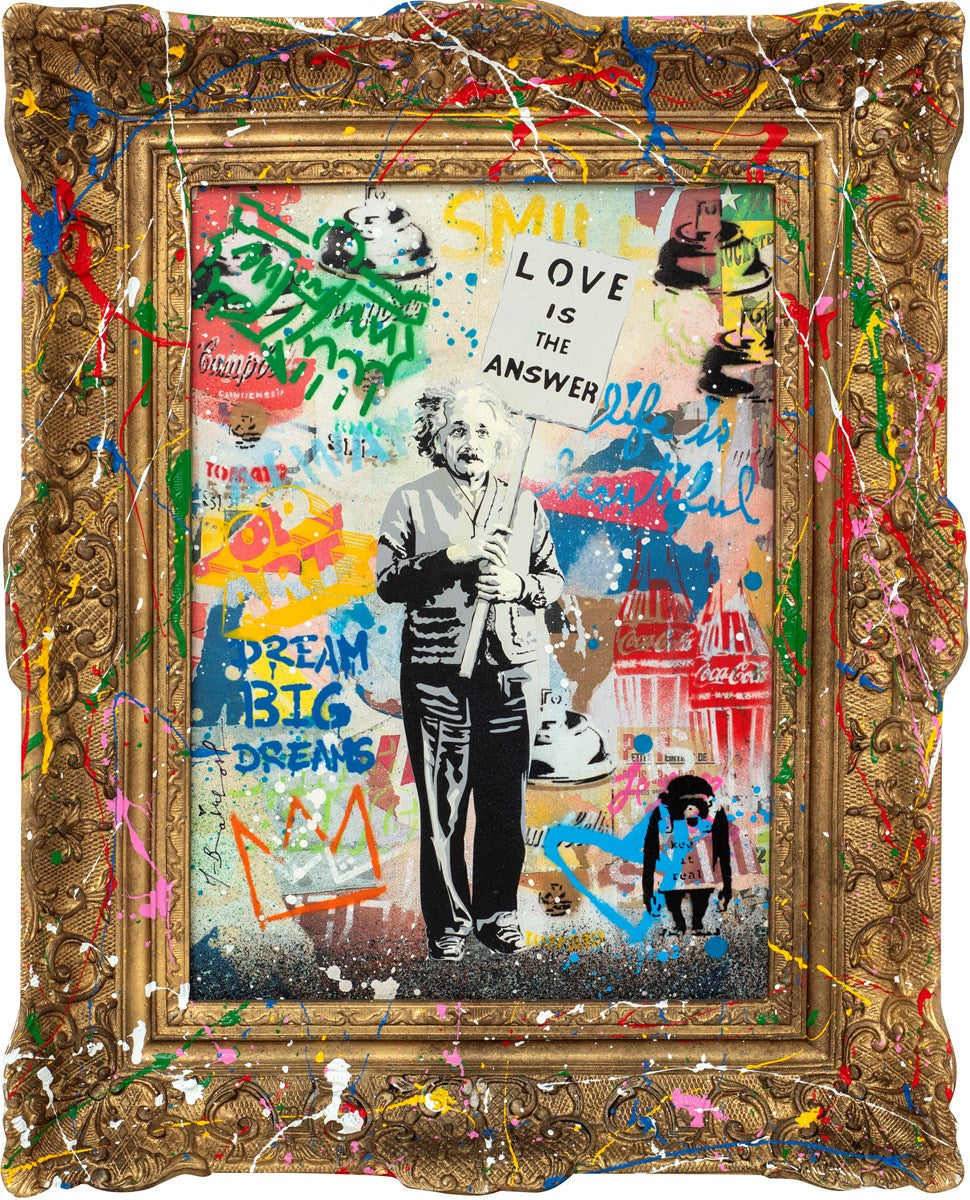 Einstein | Mr. Brainwash – Clarendon Fine Art