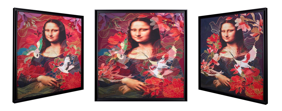 Floral Mona | Patrick Rubinstein - Clarendon Fine Art