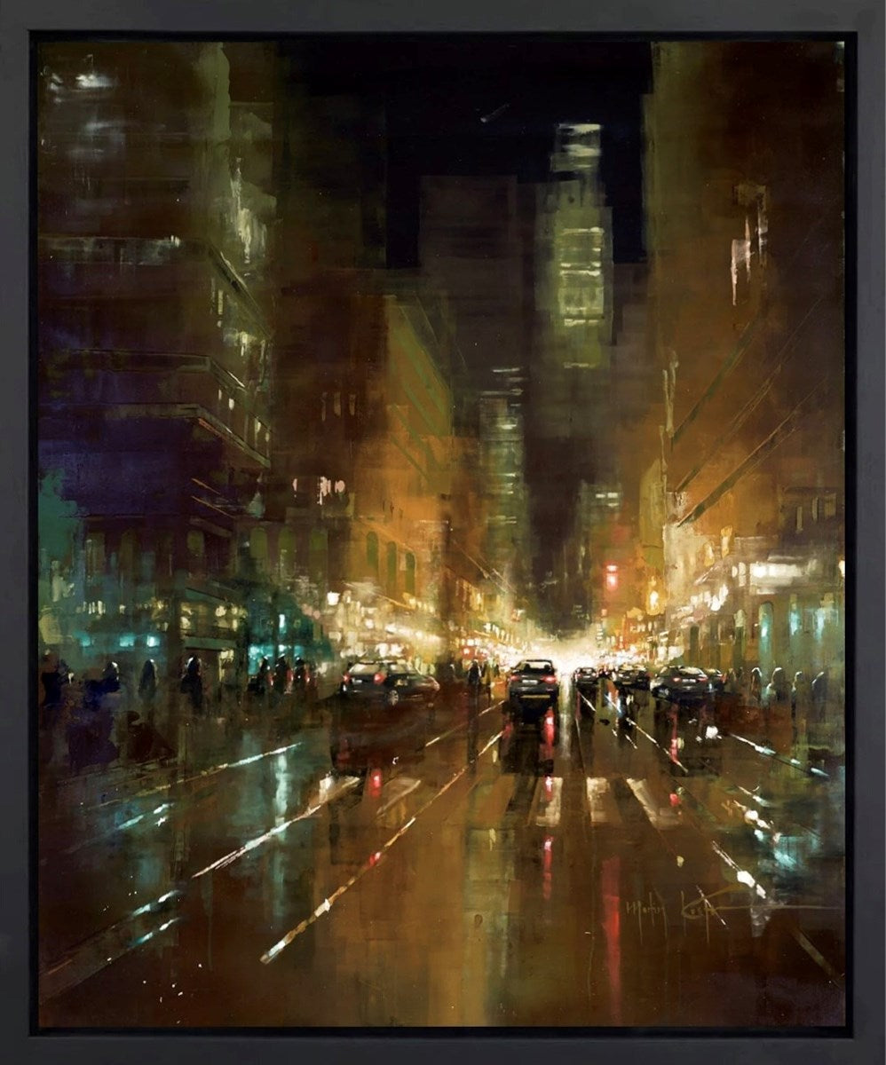 New York Midnight In The City VIII | Martin Köster – Clarendon Fine Art