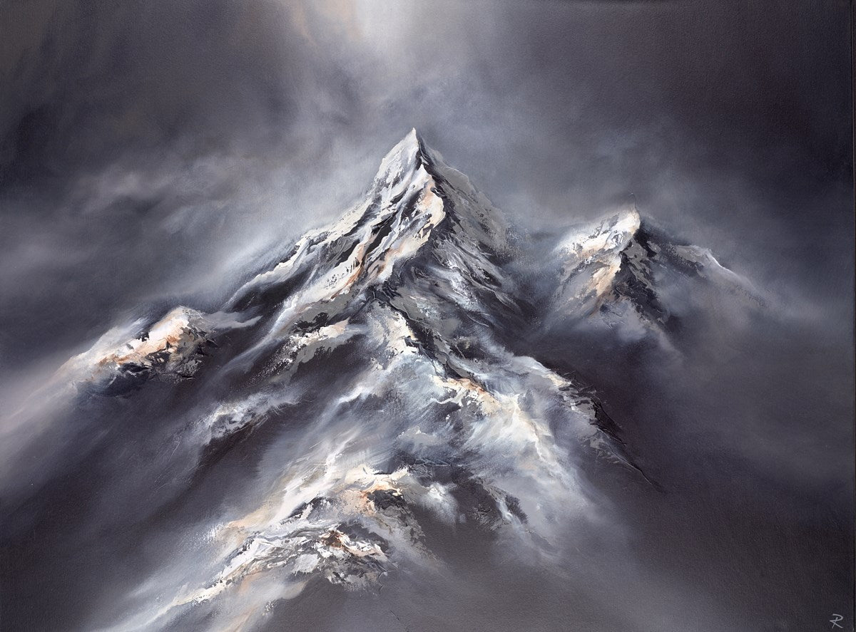 Midnight Peaks | Chris and Steve Rocks - Clarendon Fine Art