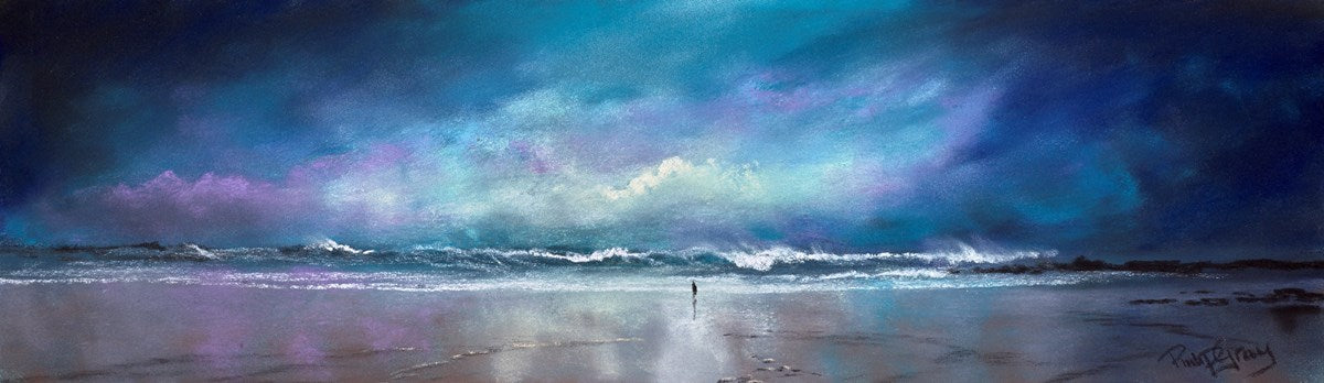 Lonely Beach Walk | Philip Gray - Clarendon Fine Art