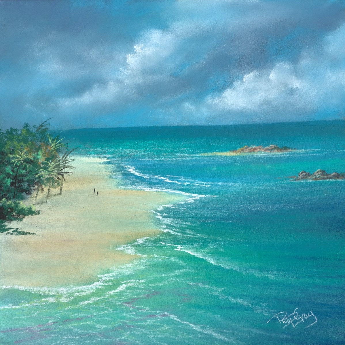 Coastal Bliss IV | Philip Gray - Clarendon Fine Art
