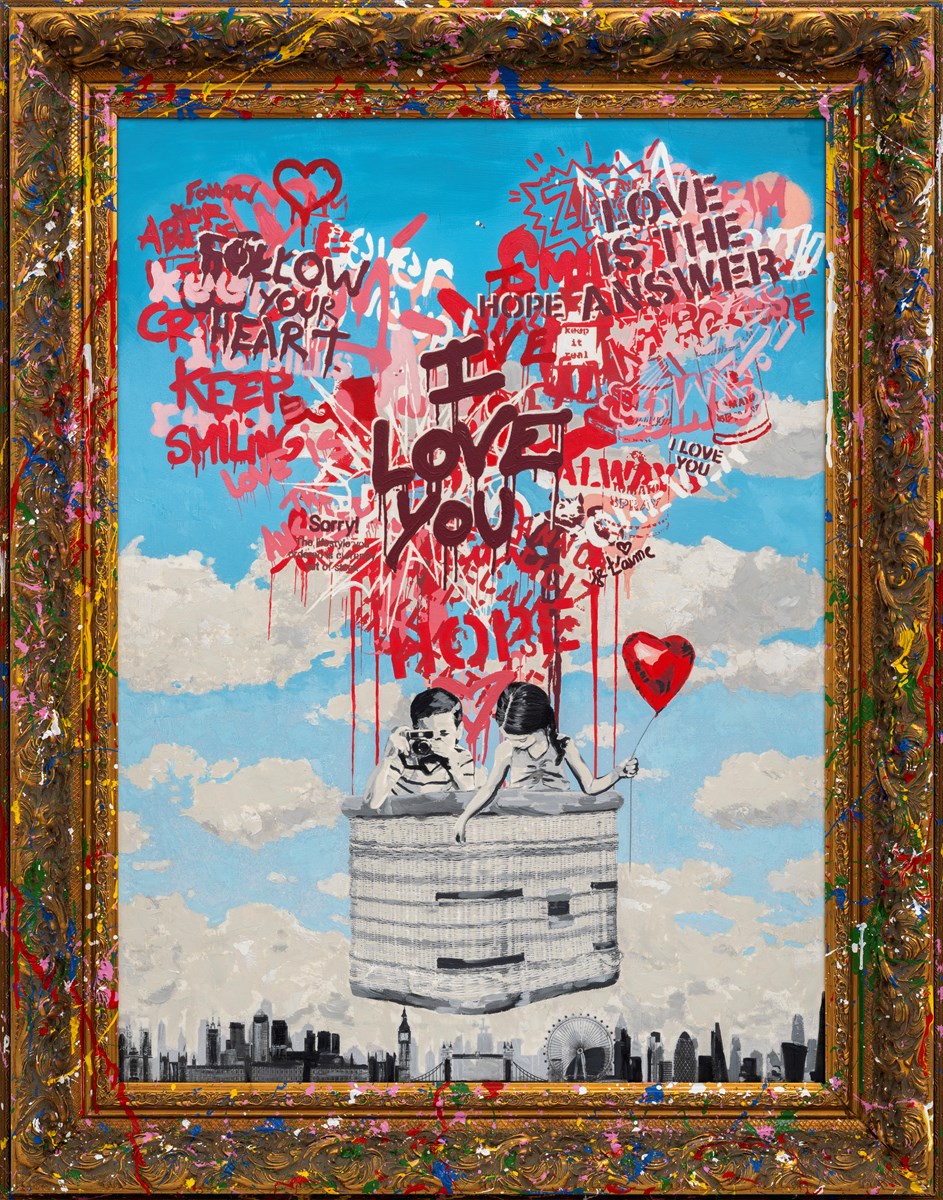 Love Lifts Us Up | Mr. Brainwash – Clarendon Fine Art