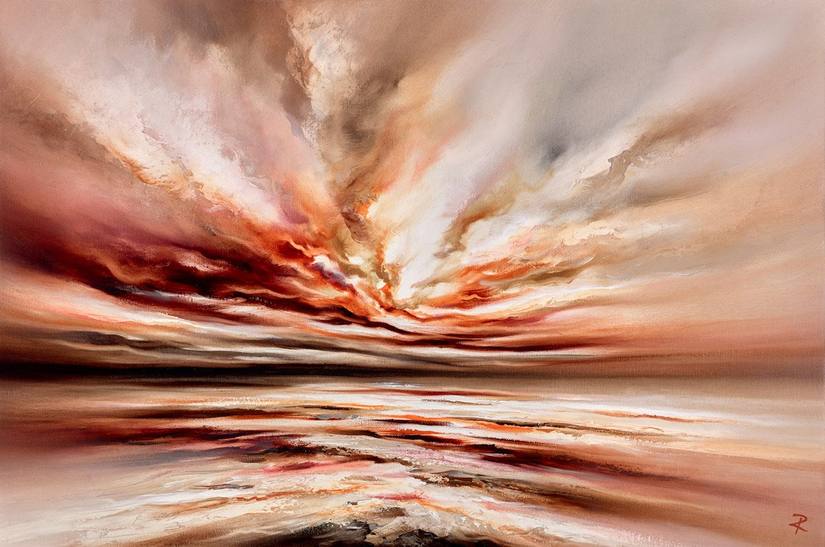 Burning Shores | Chris and Steve Rocks - Clarendon Fine Art