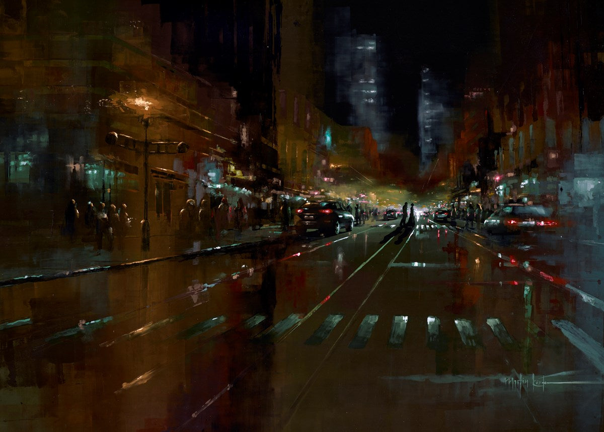 Brooklyn Midnight In The City II | Martin Köster – Clarendon Fine Art