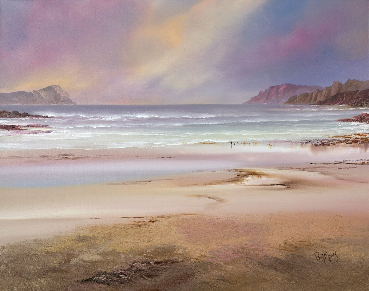 A Walk At Sunset II | Philip Gray - Clarendon Fine Art