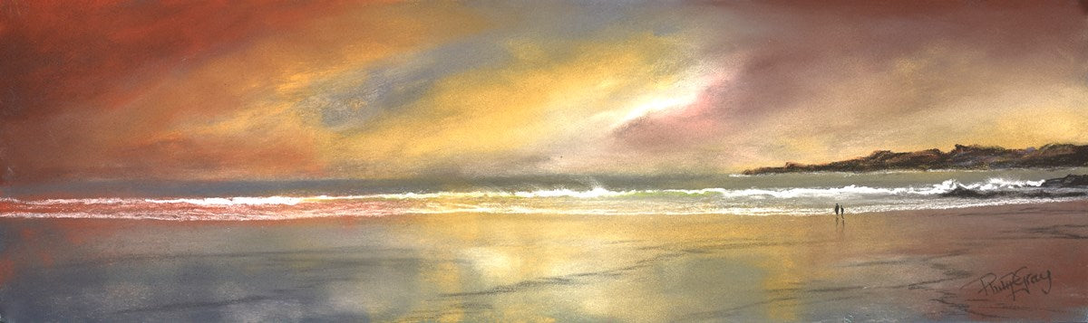 A Coastal Stroll III | Philip Gray - Clarendon Fine Art