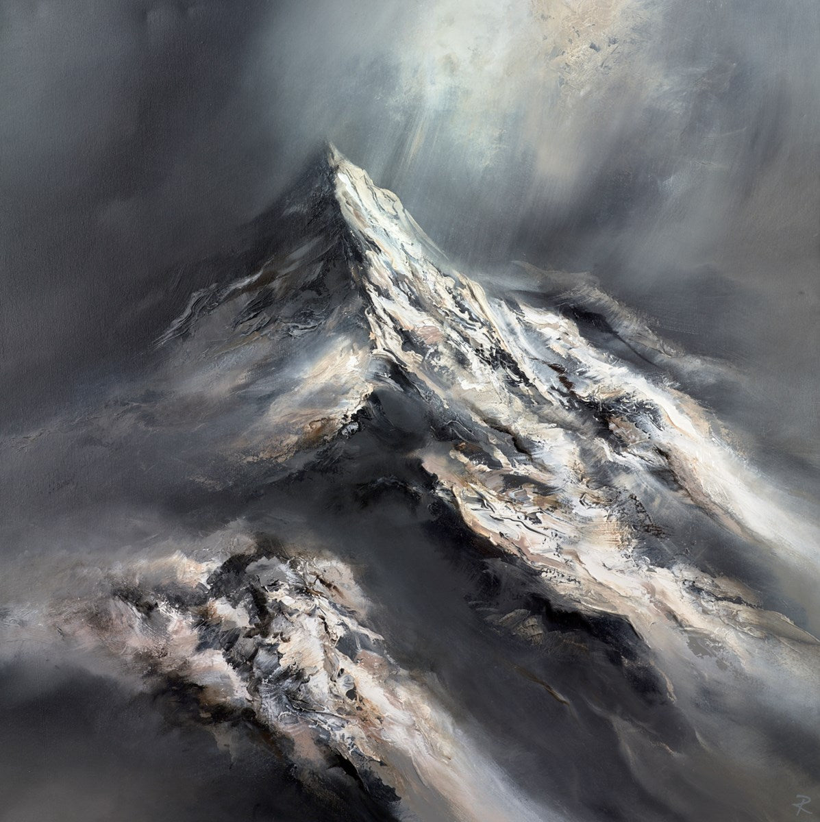 Midnight Alps | Chris and Steve Rocks - Clarendon Fine Art