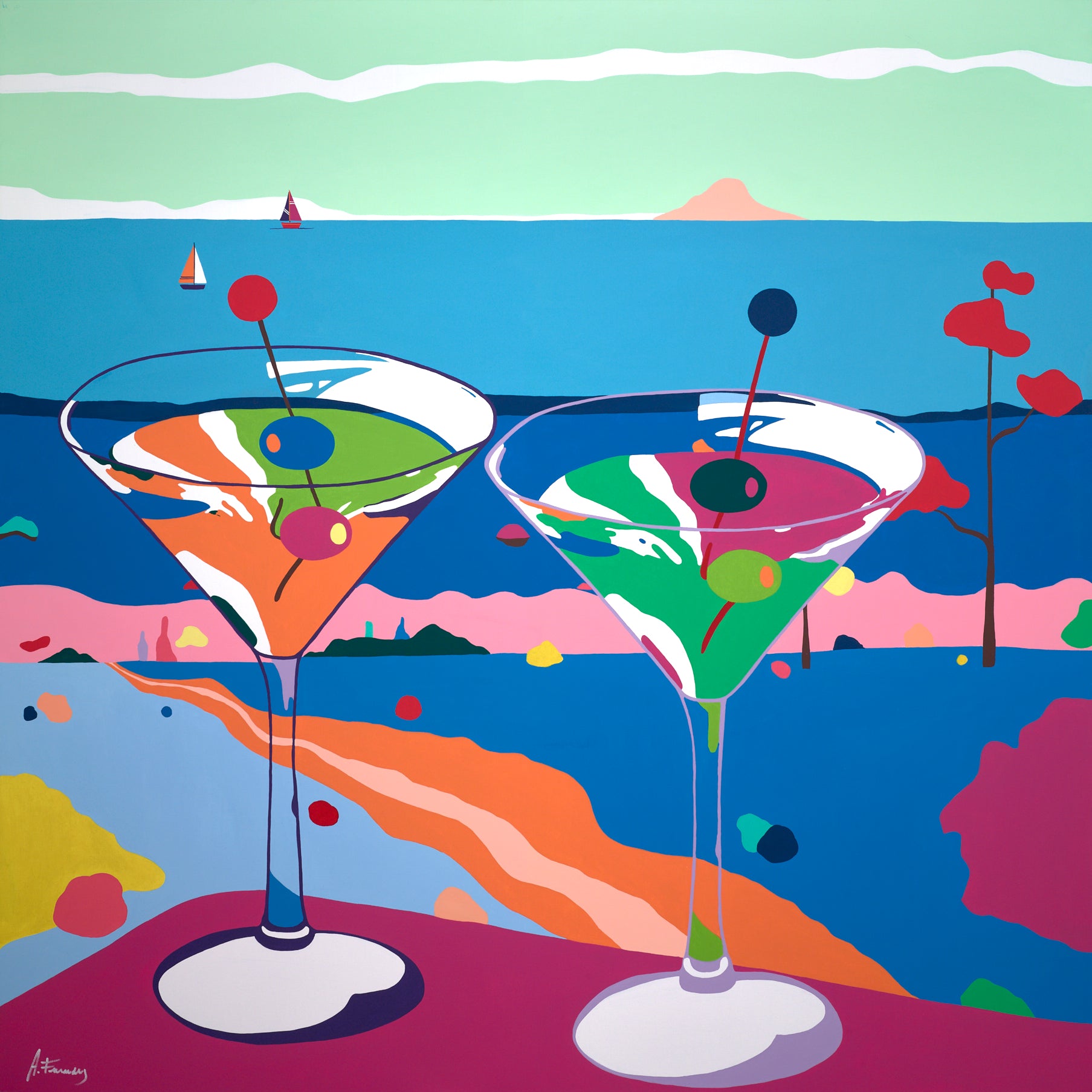 Ana Fernandez - Buy Original Paintings & Limited Edition Prints ...