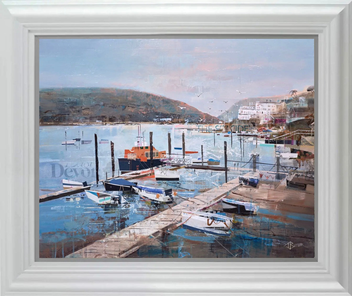 Salcombe Jetty | Tom Butler - Clarendon Fine Art