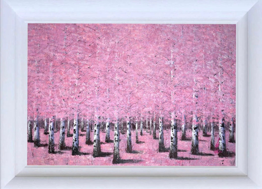 Pink Woodland | Inam - Clarendon Fine Art