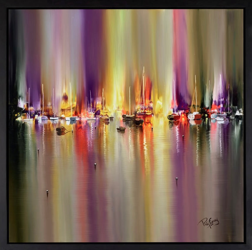 The Glowing Harbour | Philip Gray – Clarendon Fine Art