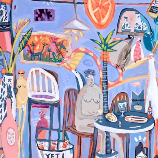 House Part At Fat Zeus' | Reif Myers – Clarendon Fine Art
