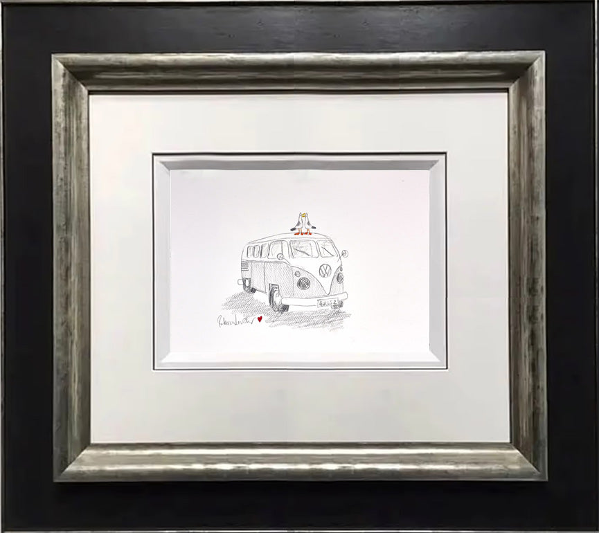A Road Trip To Remember IV (Sketch) | Rebecca Lardner – Clarendon Fine Art