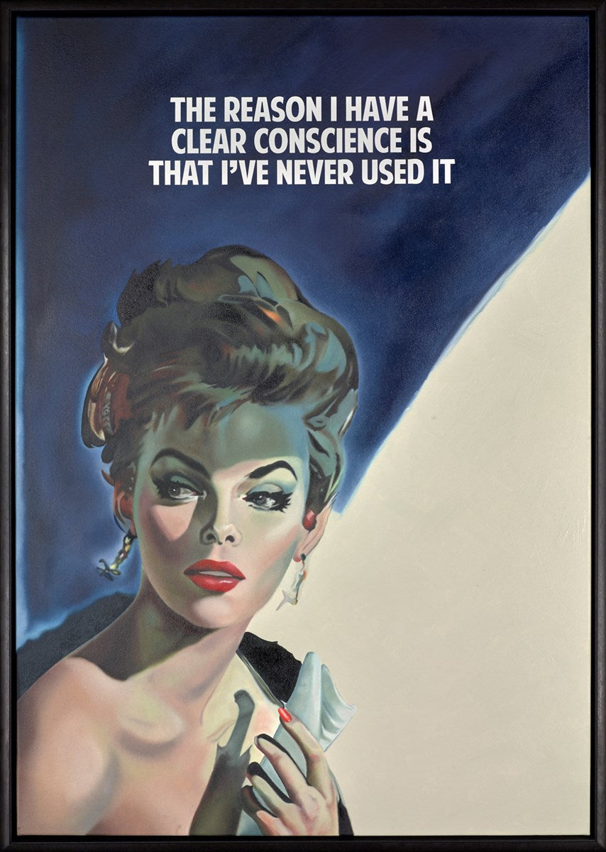 A Clear Conscience (Blue) | The Connor Brothers – Clarendon Fine Art