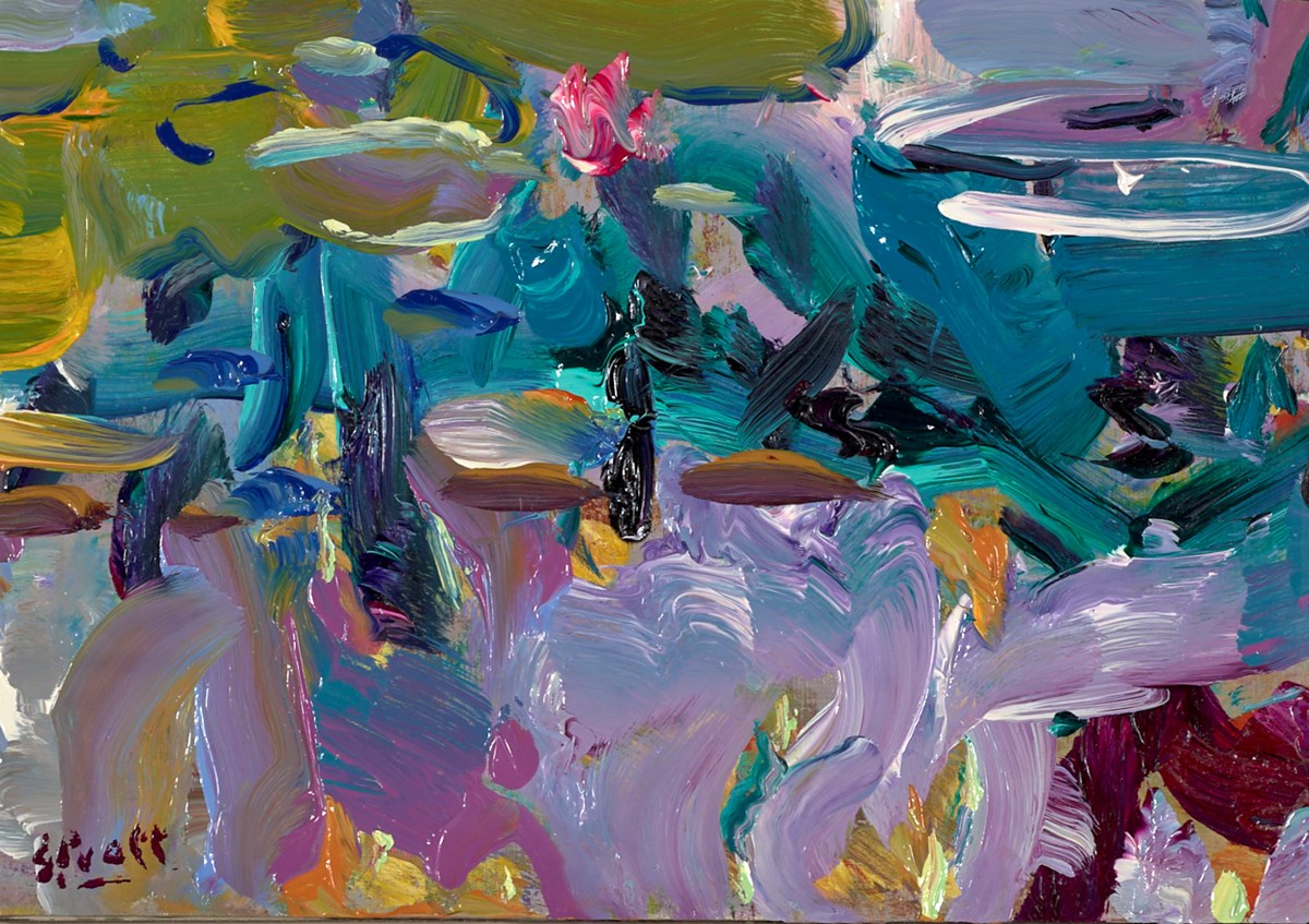 Lily Study In Colour | Jeffrey Pratt – Clarendon Fine Art