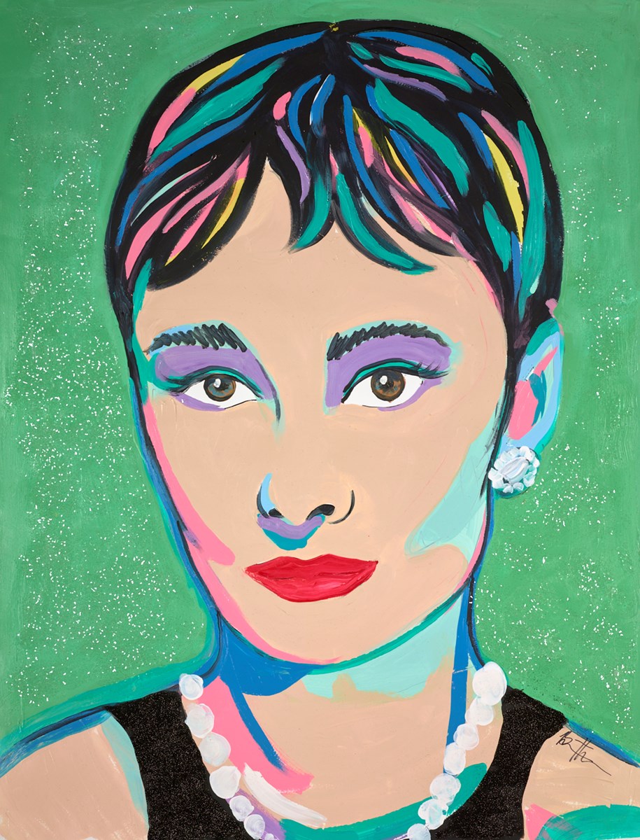 Icons - Audrey Hepburn | Bradley Theodore - Clarendon Fine Art