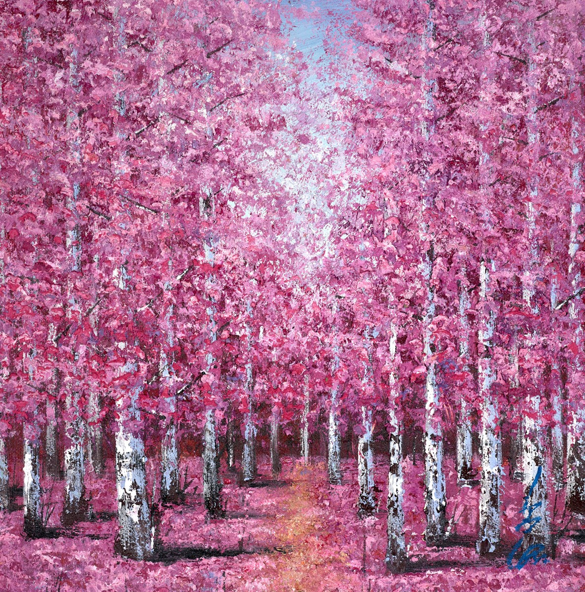 Pink Trees | Inam – Clarendon Fine Art