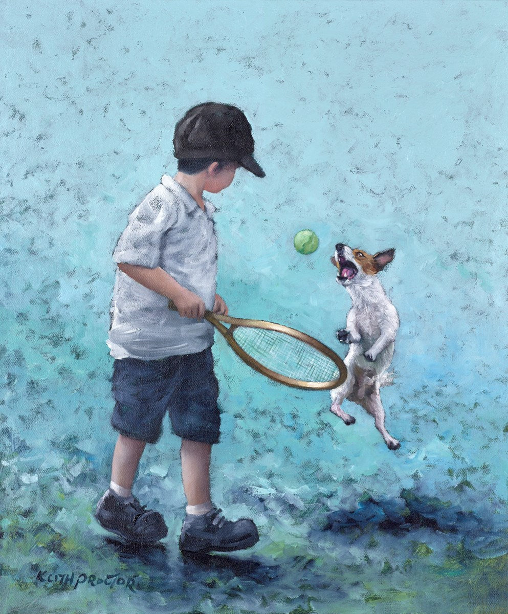 Anyone For Tennis ? | Keith Proctor - Clarendon Fine Art