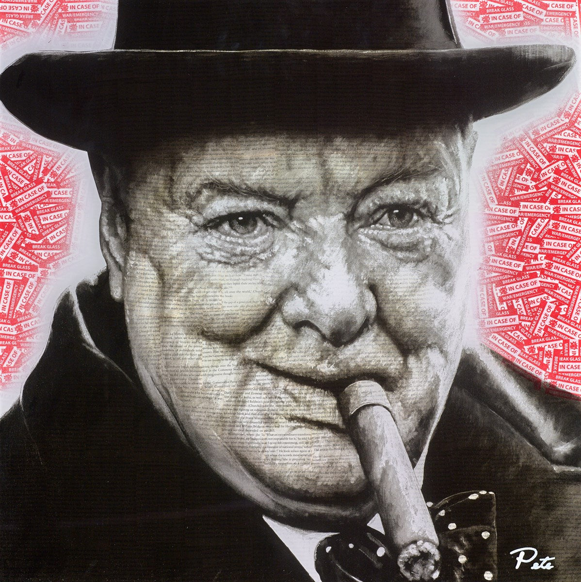 Winston Churchill | Pete Humphreys – Clarendon Fine Art