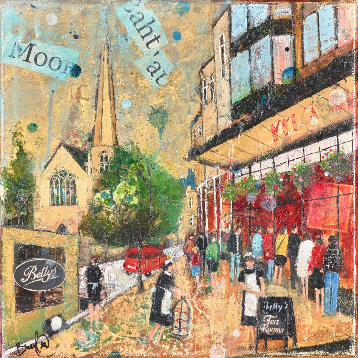 Betty's Tea Rooms | Richard Burel – Clarendon Fine Art