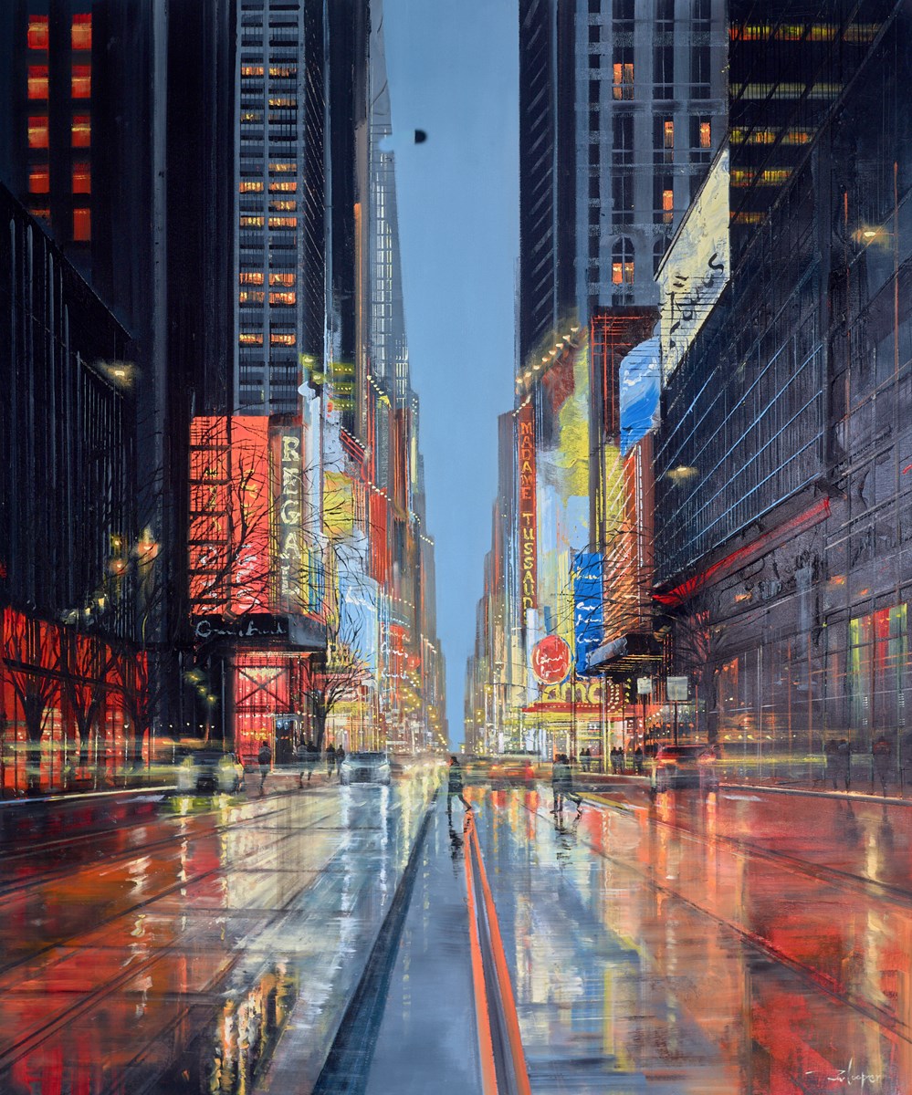 Midtown Lights | Ziv Cooper - Clarendon Fine Art
