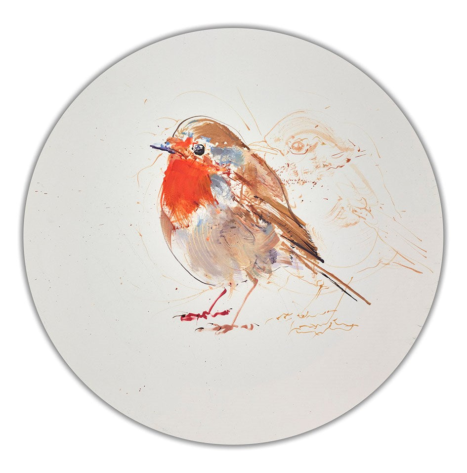 Robin Study V | Dave White – Clarendon Fine Art