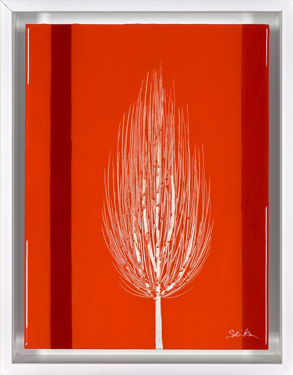 Silent Grove- Orange III | Nakisa Seika – Clarendon Fine Art