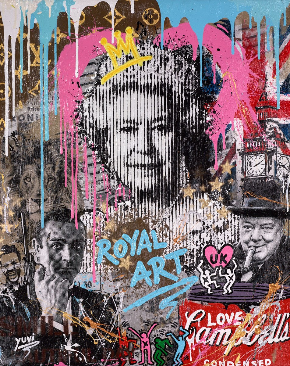 Royal Art - Winston Churchill | Yuvi - Clarendon Fine Art