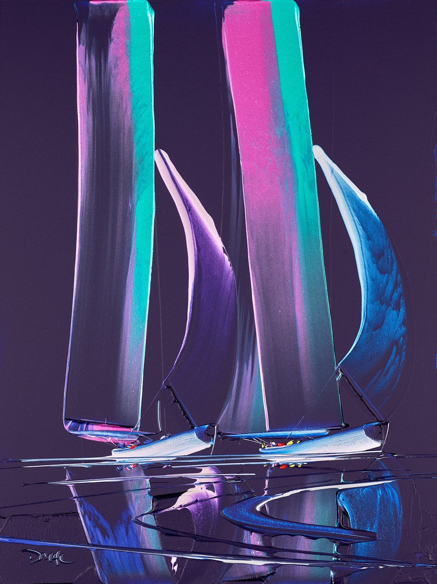 Colourful Sails IV | Duncan MacGregor – Clarendon Fine Art