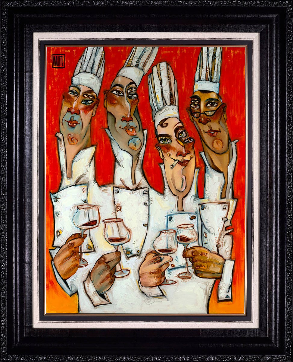 Shifty Eyed Chefs | Todd White – Clarendon Fine Art