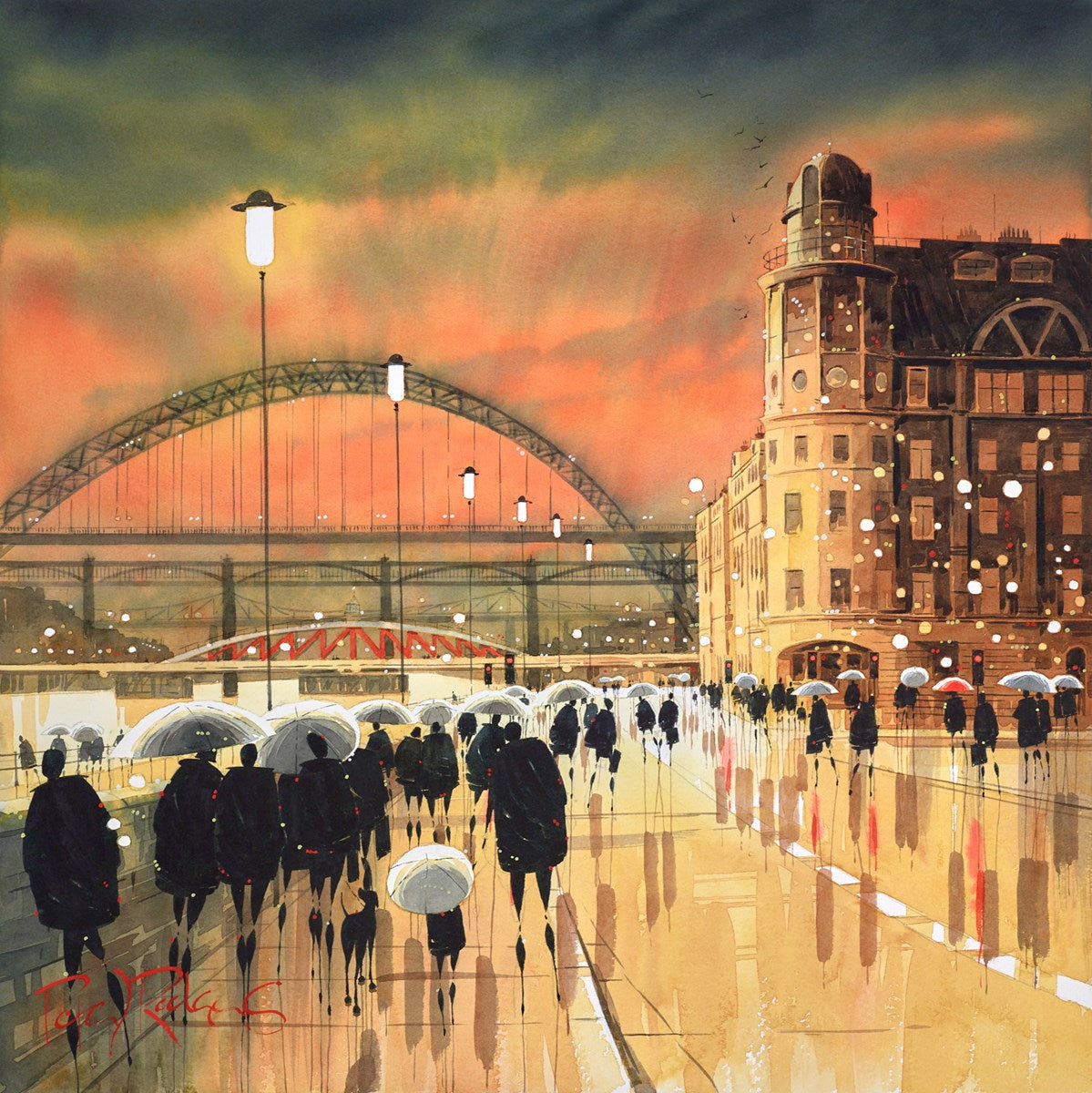 Quayside - Newcastle | Peter J Rodgers – Clarendon Fine Art
