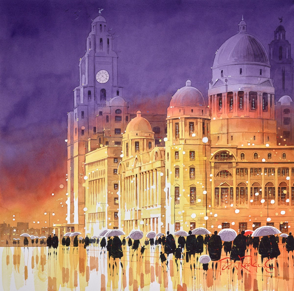 Liverpool Lights - Liverpool | Peter J Rodgers – Clarendon Fine Art