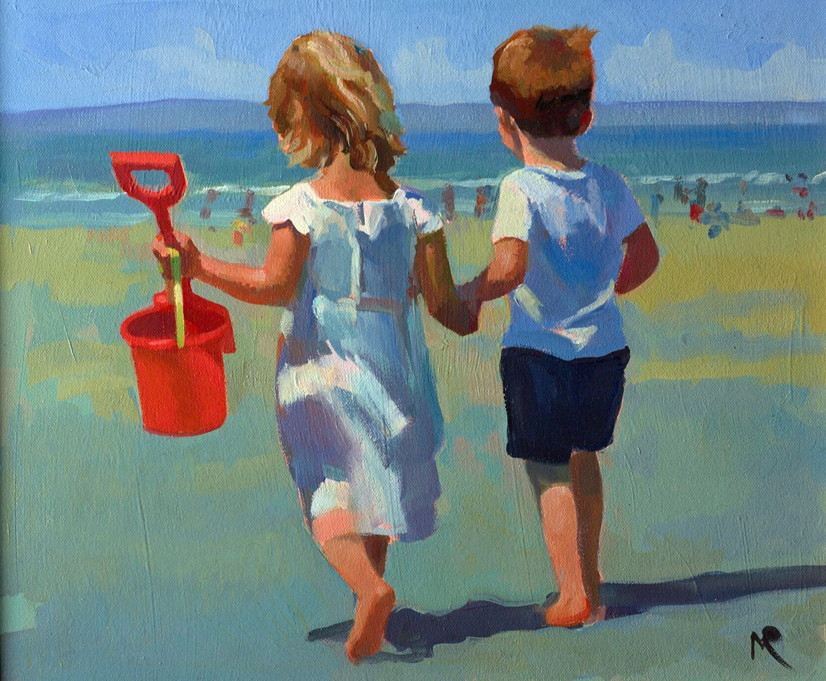 Red Bucket | Mark Rowbotham – Clarendon Fine Art