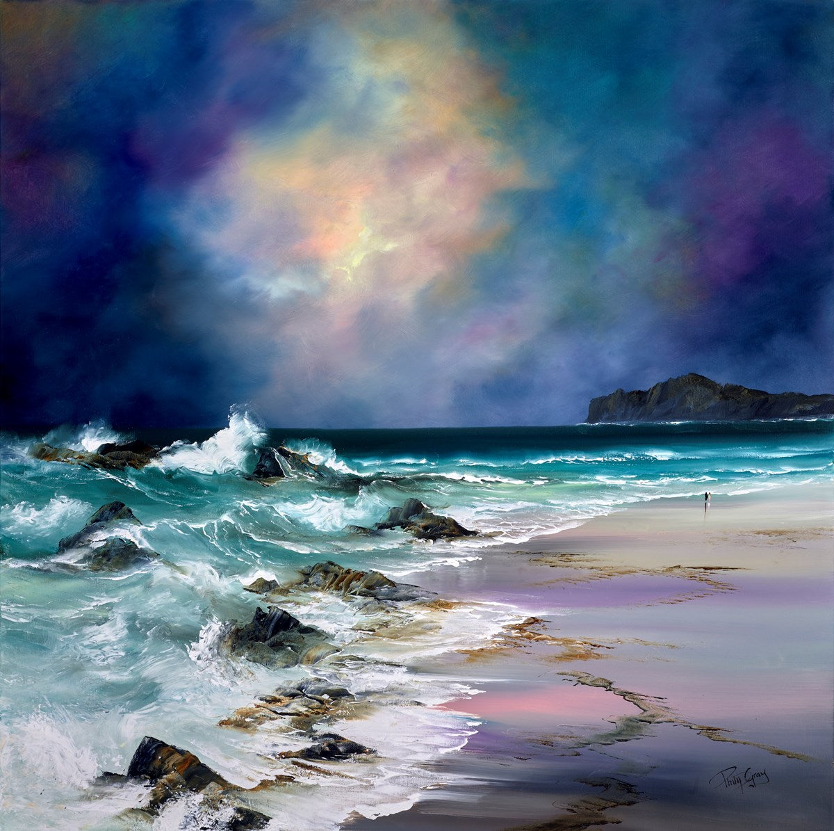 Hitting The Rocks | Philip Gray - Clarendon Fine Art