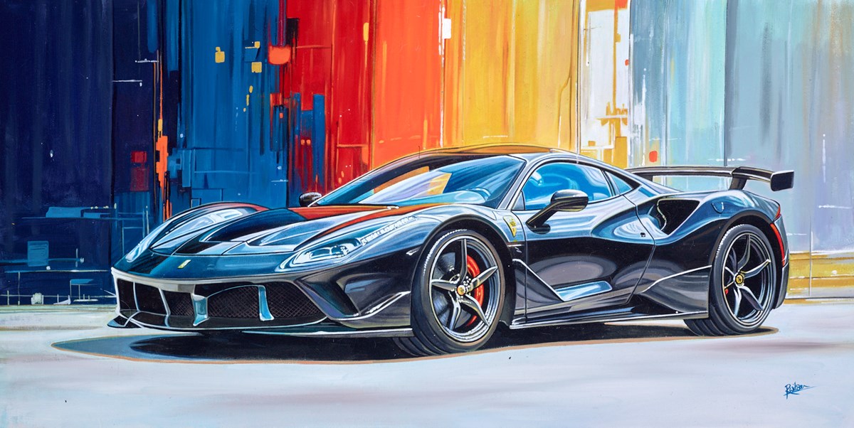 2025 Ferrari F80 | Roz Wilson – Clarendon Fine Art