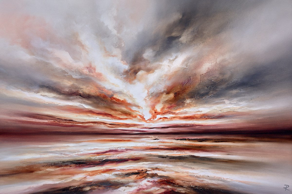 Retreating Sun | Chris and Steve Rocks - Clarendon Fine Art