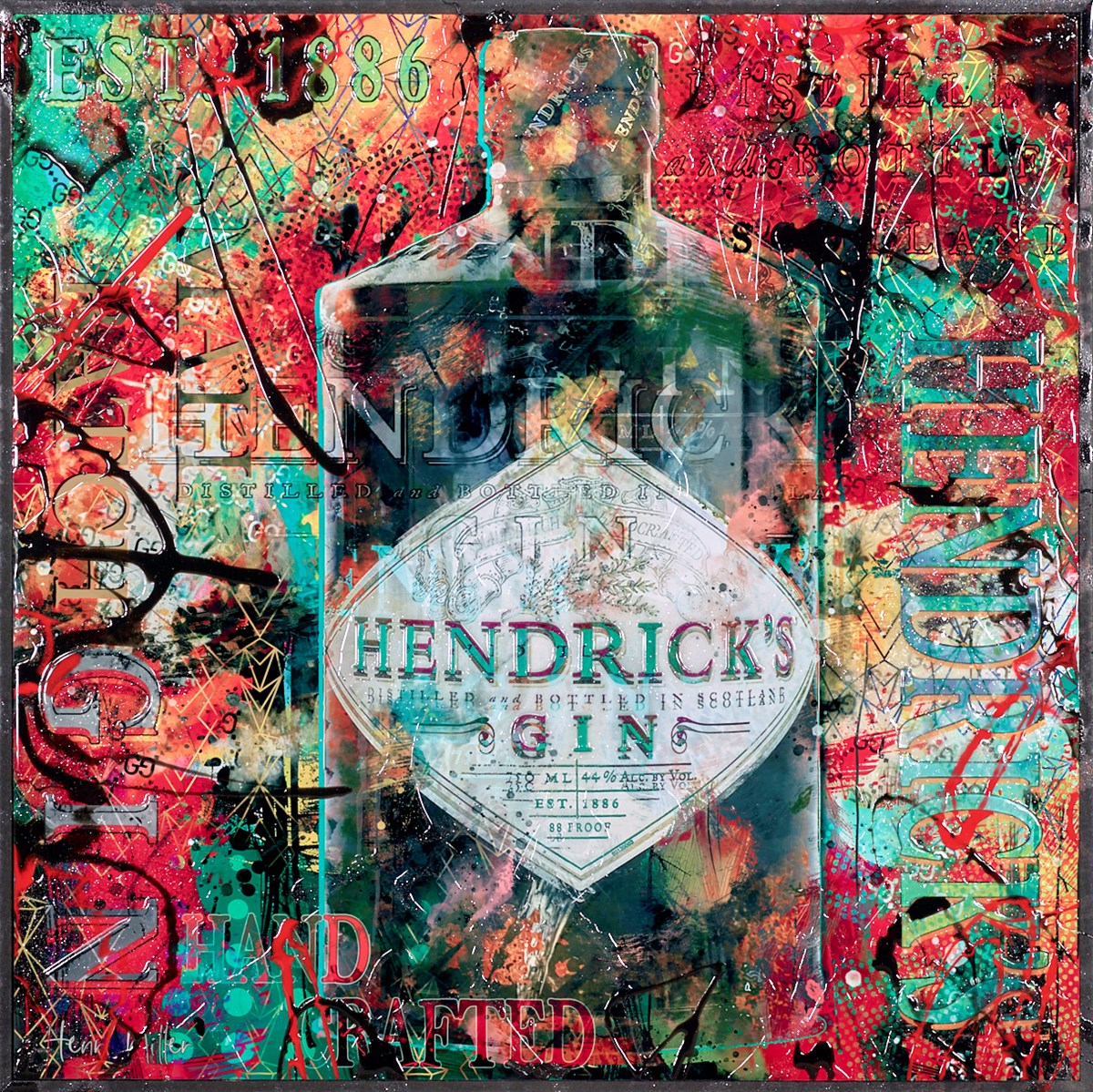 Hendrick's Gin | Henri Miller - Clarendon Fine Art