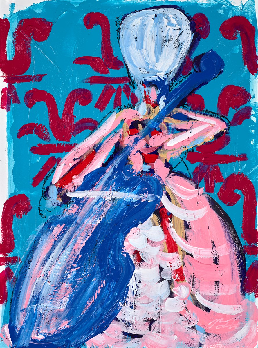 The Queens Cellist | Bradley Theodore – Clarendon Fine Art