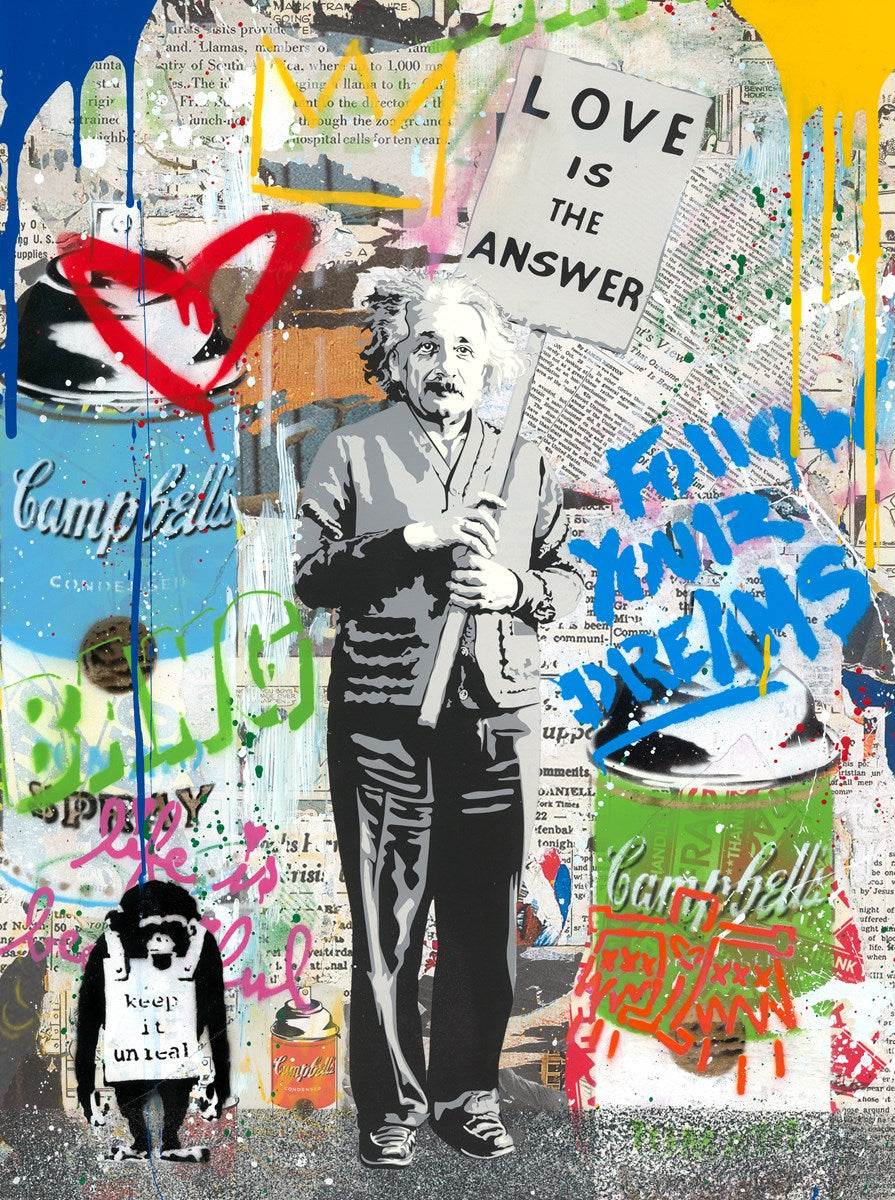 Einstein | Mr. Brainwash – Clarendon Fine Art