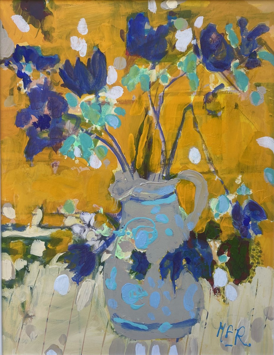 Anenomes Au Pot Gris | Michael F. Rumsby – Clarendon Fine Art