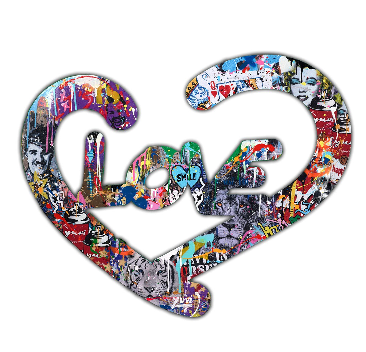 Iconic Love Heart | Yuvi - Clarendon Fine Art