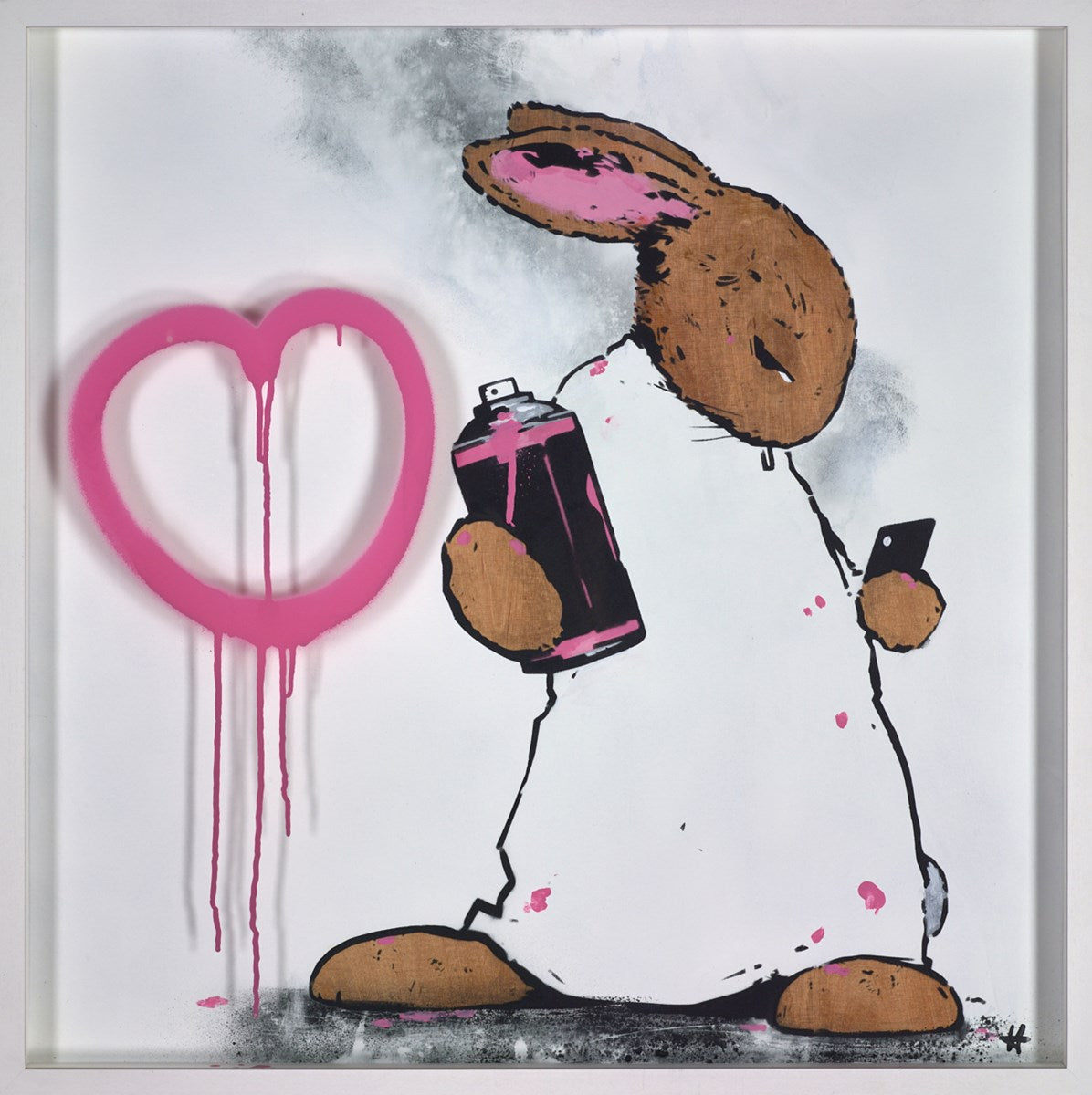 Distracted Pink II | Harry Bunce - Clarendon Fine Art