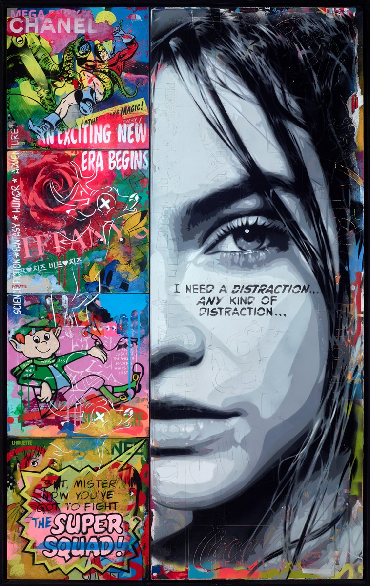 Distraction Tactics II | Lhouette – Clarendon Fine Art